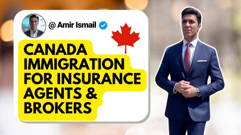 Canada Immigration For Insurance Agents Brokers NOC 63100